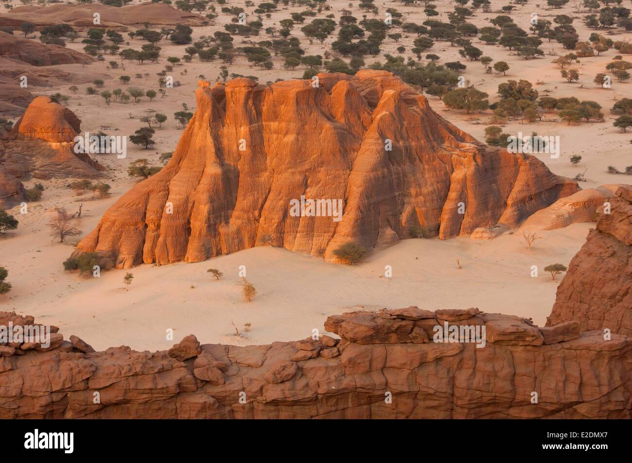 Chad Southern Sahara desert Ennedi massif Archei sector antic funerary ...