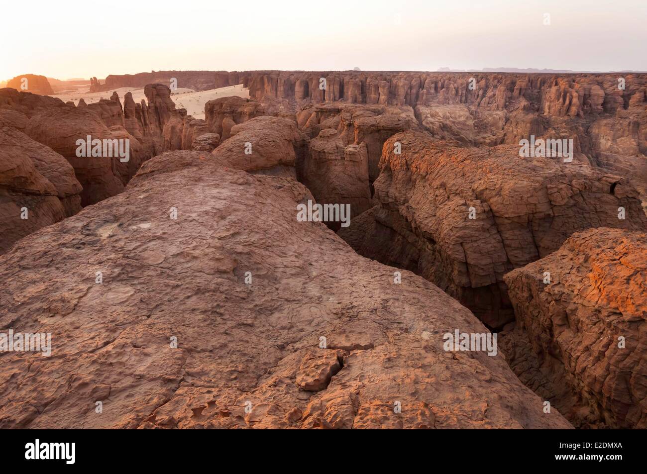Chad Southern Sahara desert Ennedi massif Archei sector antic funerary ...