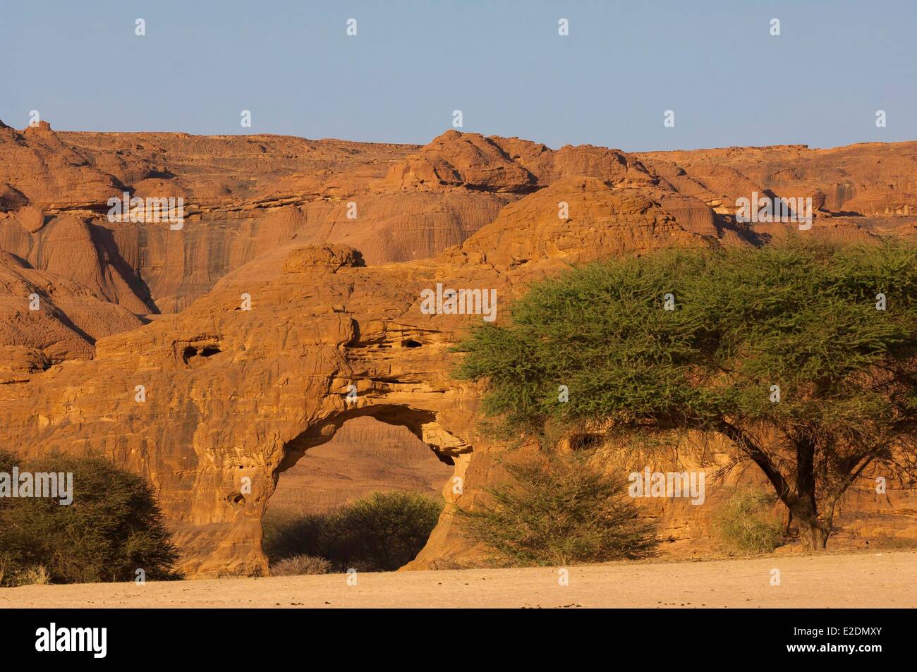 Chad Southern Sahara desert Ennedi massif Terkei sector caves and ...