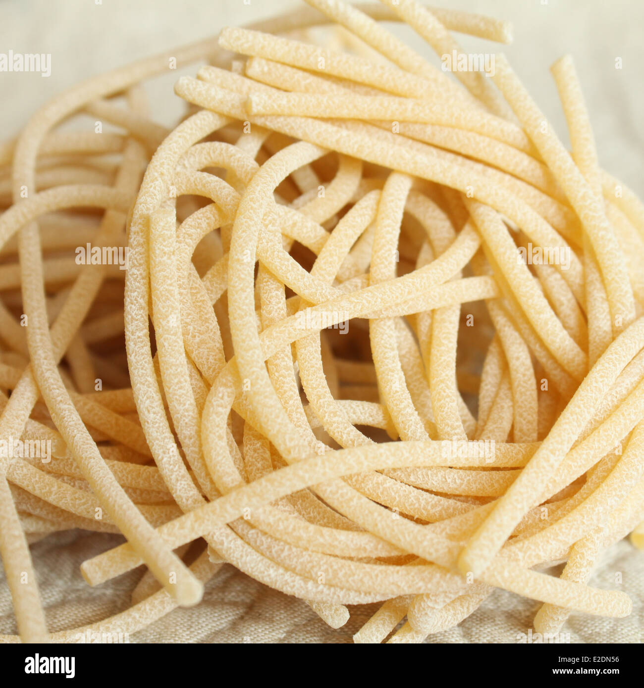 Pici, pasta from Siena Stock Photo - Alamy