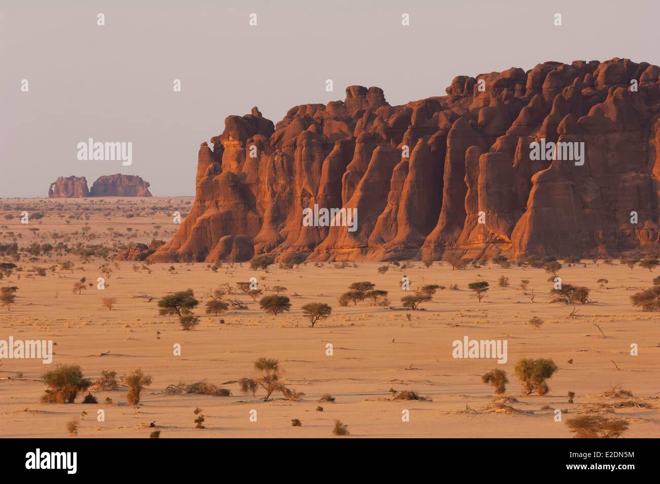 Chad Southern Sahara desert Ennedi massif needles and sandstone ...