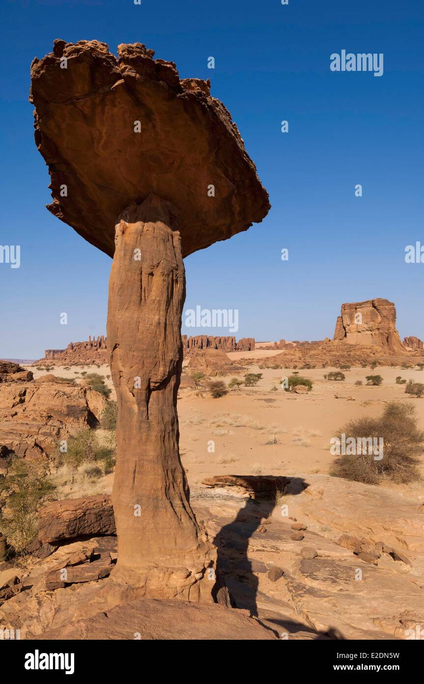 Chad Southern Sahara desert Ennedi massif needles and sandstone ...