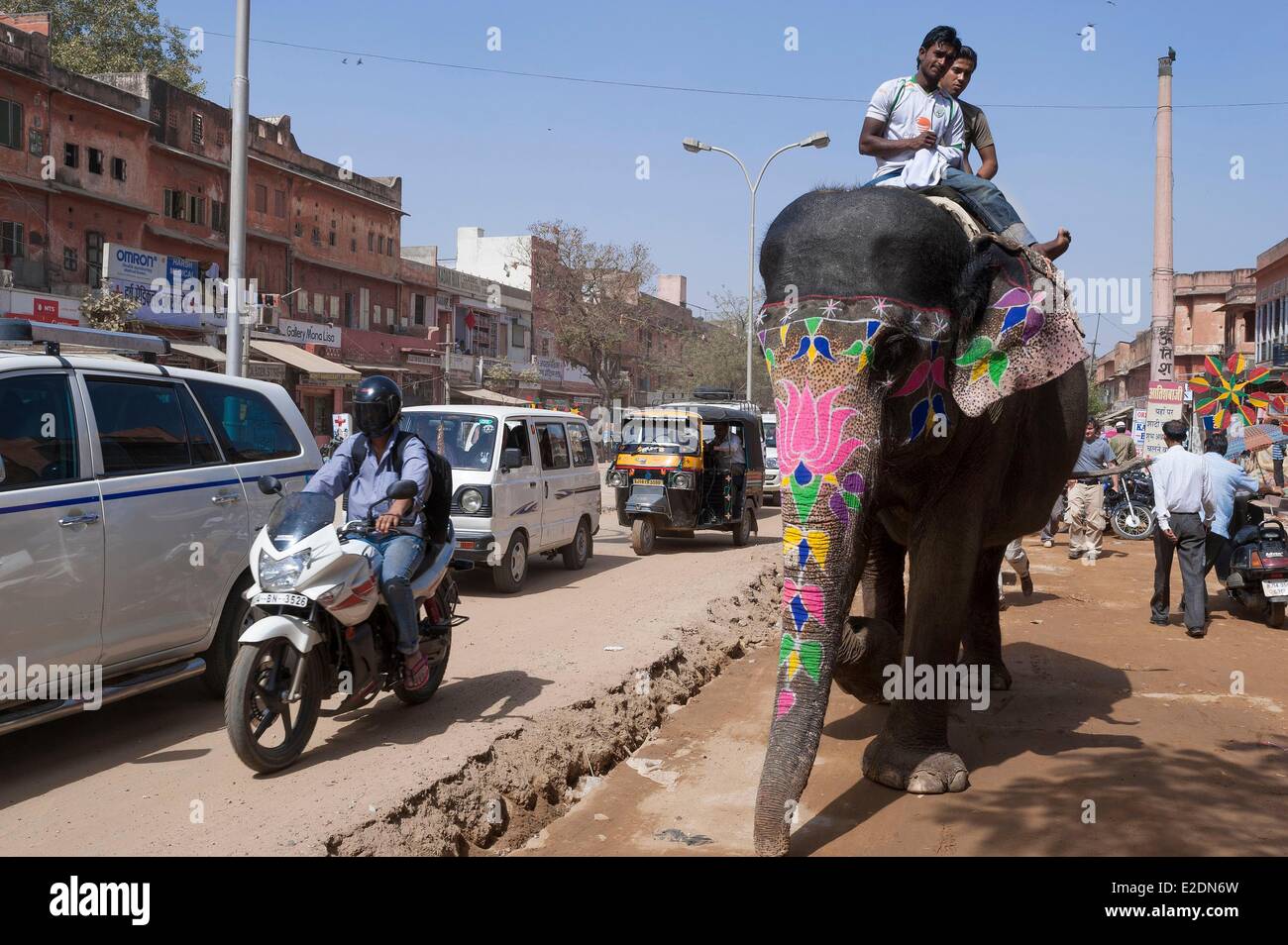 Elephant motorcycle hi-res stock photography and images - Alamy