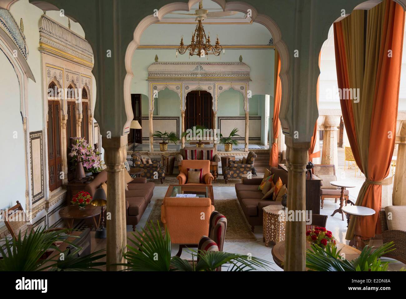 Samode haveli jaipur hi-res stock photography and images - Alamy