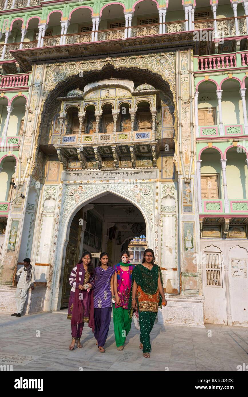 India Rajasthan state Shekhawati Jhunjhunu the Hindu temple of Rani ...