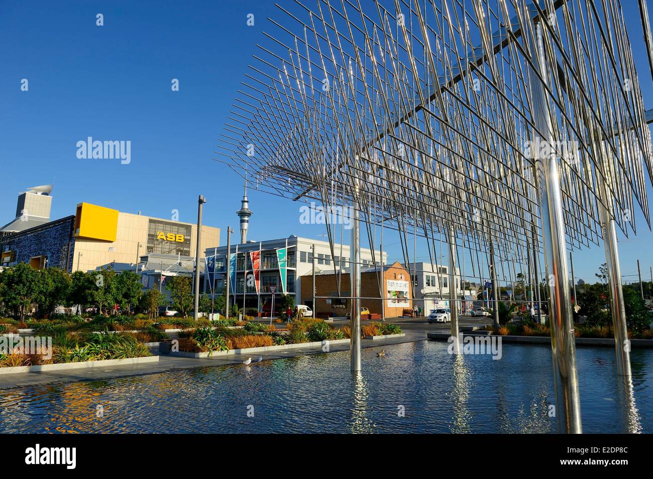 New Zealand North Island Auckland the new district of Wynyard Quarter ...