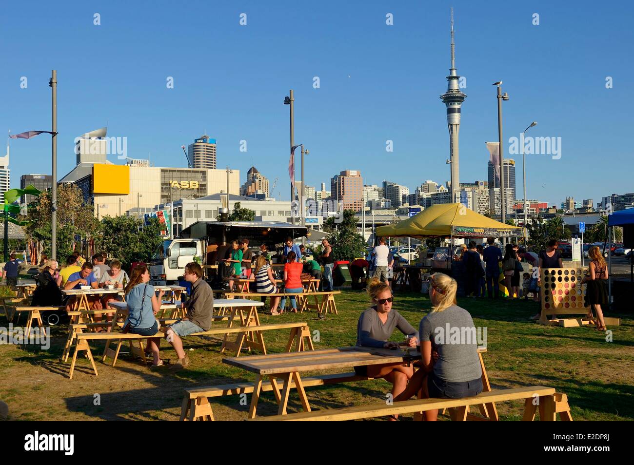 New Zealand North Island Auckland the new district of Wynyard Quarter ...