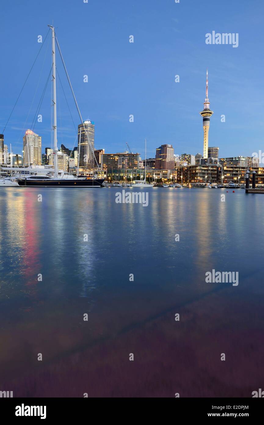 New Zealand North Island Auckland Viaduct Harbour (or Viaduct Basin) is ...