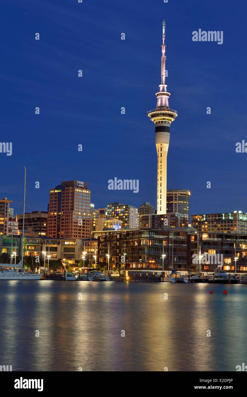 New Zealand North Island Auckland Viaduct Harbour (or Viaduct Basin) is ...