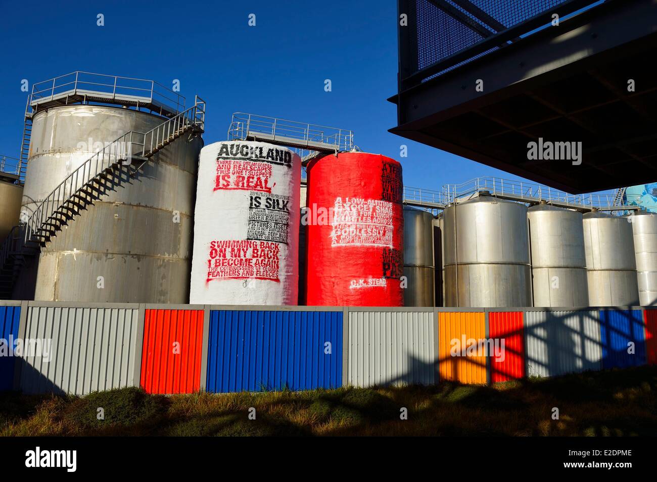New Zealand North Island Auckland the new district of Wynyard Quarter ...