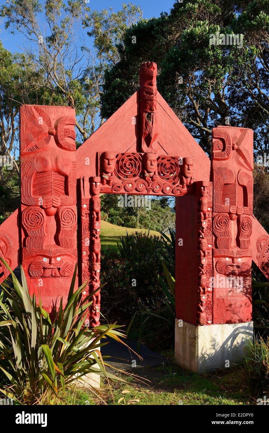 Maori architecture hi-res stock photography and images - Alamy