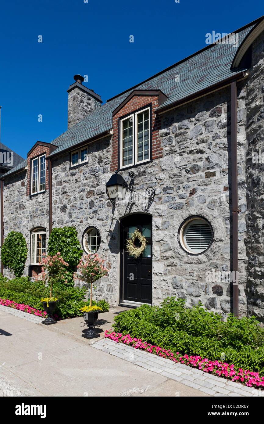 Canada Quebec province Montreal beautiful house on Redpath Crescent a ...