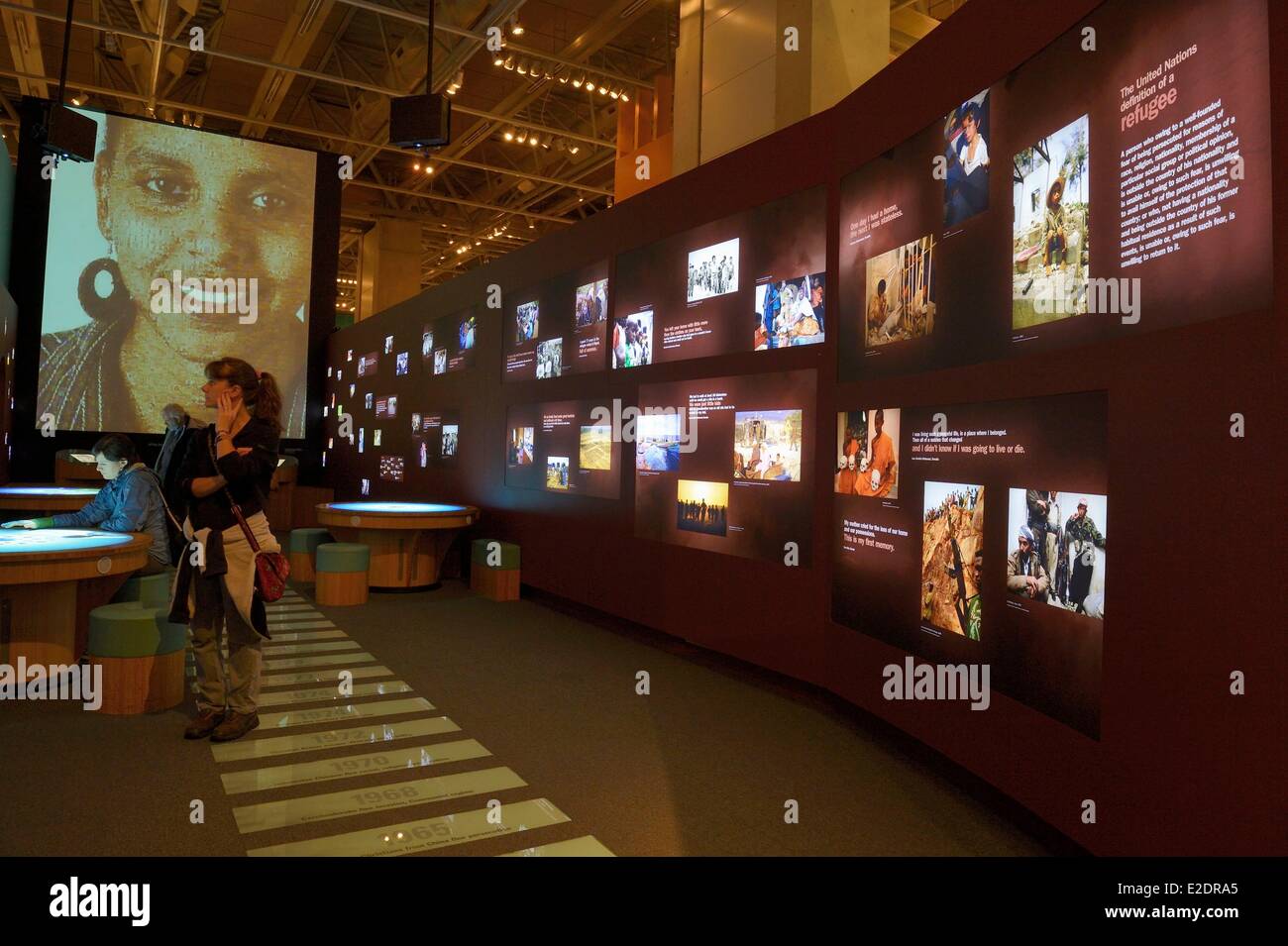 New Zealand North island Wellington the National Museum Te Papa ...