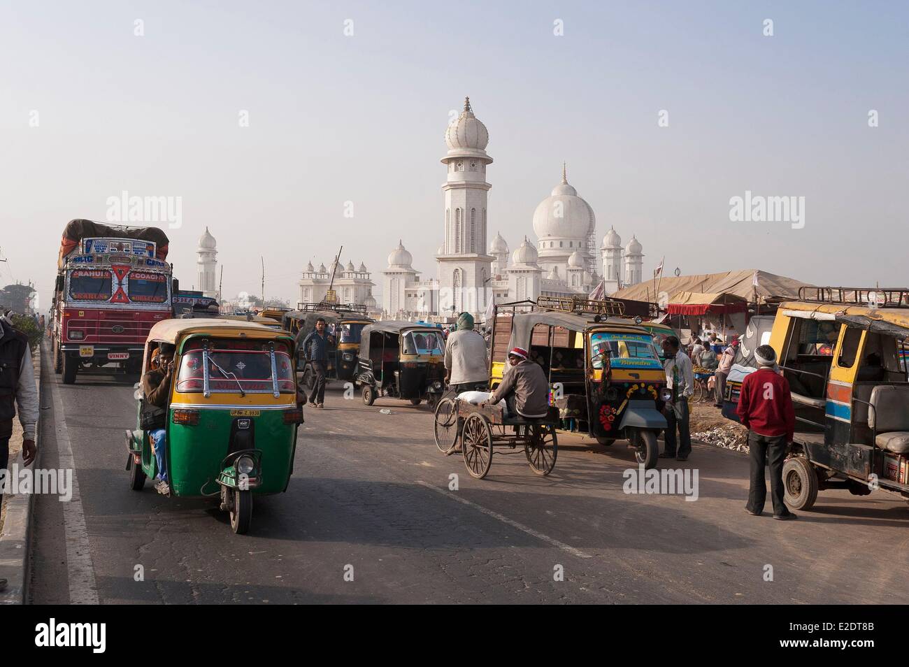 India Uttar Pradesh state Mathura Hindu pilgrimage to the ashram of ...