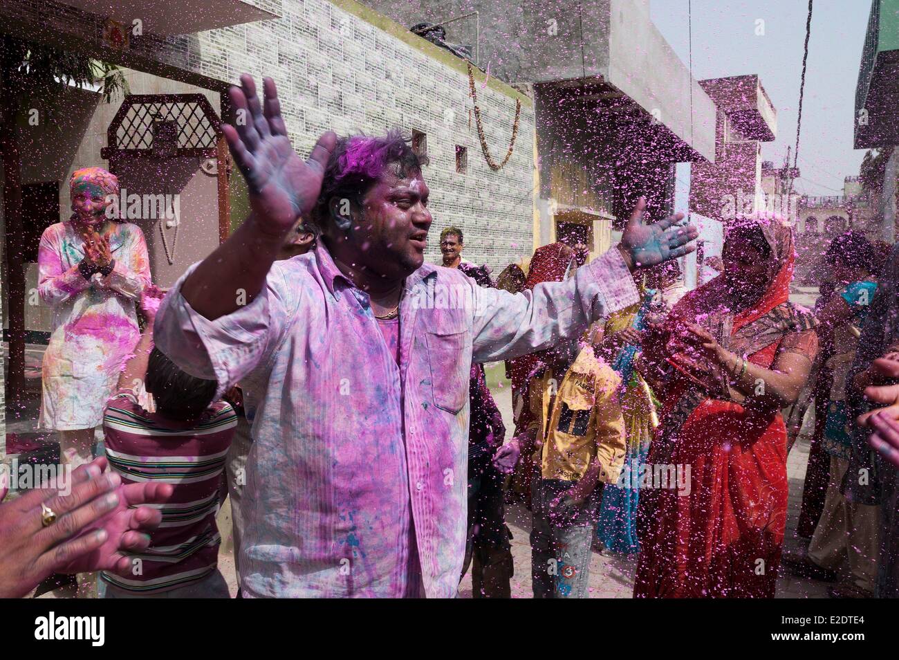 Holi the festival of colors hi-res stock photography and images - Alamy