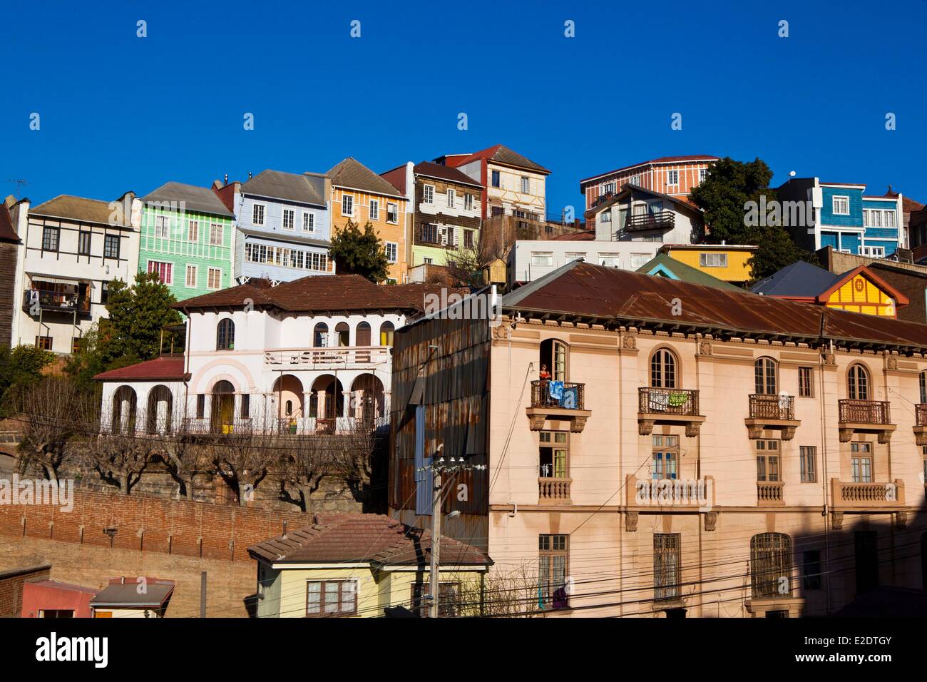 Chile Valparaiso Region Valparaiso historical centre listed as World ...