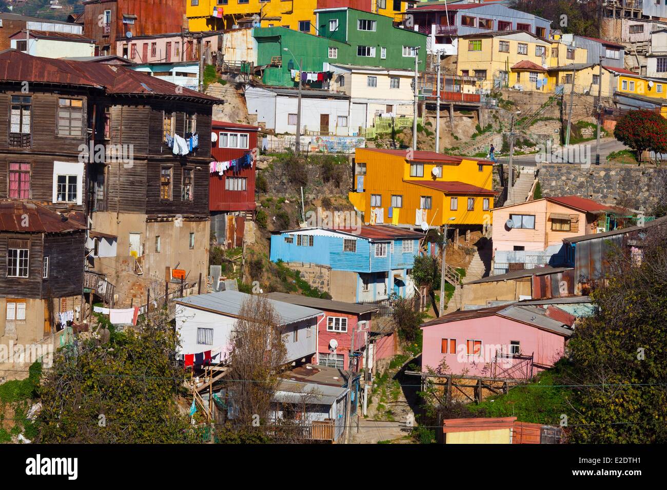 Chile Valparaiso Region Valparaiso historical centre listed as World ...