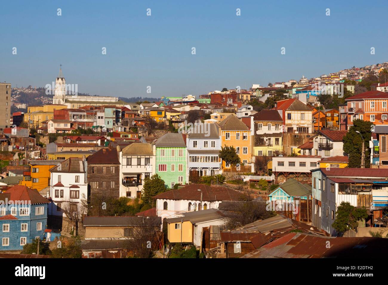 Chile Valparaiso Region Valparaiso historical centre listed as World ...