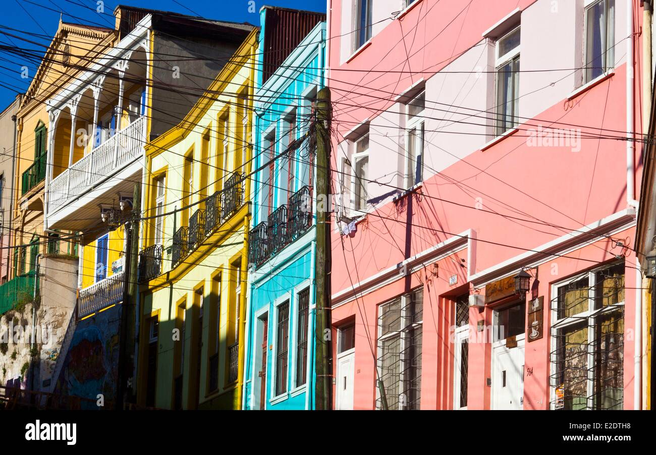 Chile Valparaiso Region Valparaiso historical centre listed as World ...