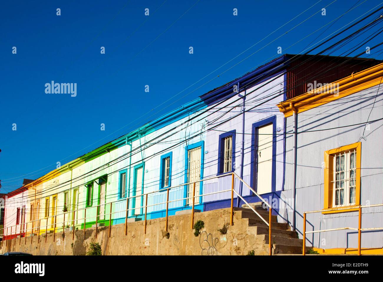 Chile Valparaiso Region Valparaiso historical centre listed as World ...