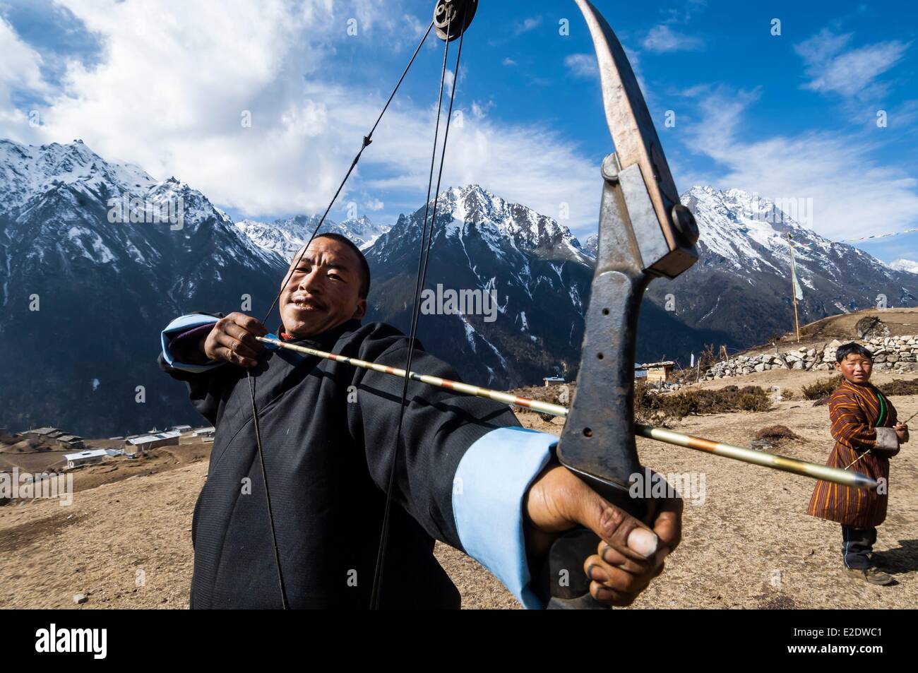 Bhutan people hi-res stock photography and images - Alamy