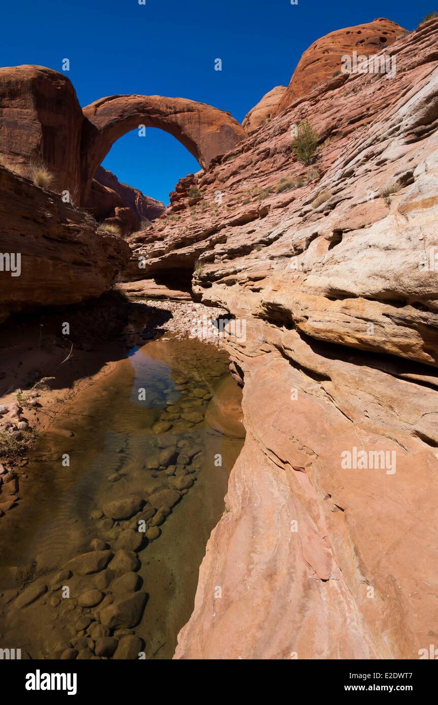 United States Arizona lake Powell Rainbow Bridge Stock Photo - Alamy