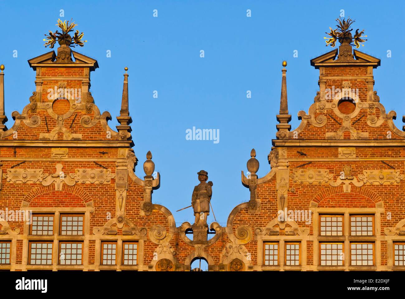 Poland Eastern Pomerania Gdansk Great Arsenal elegant building built in ...