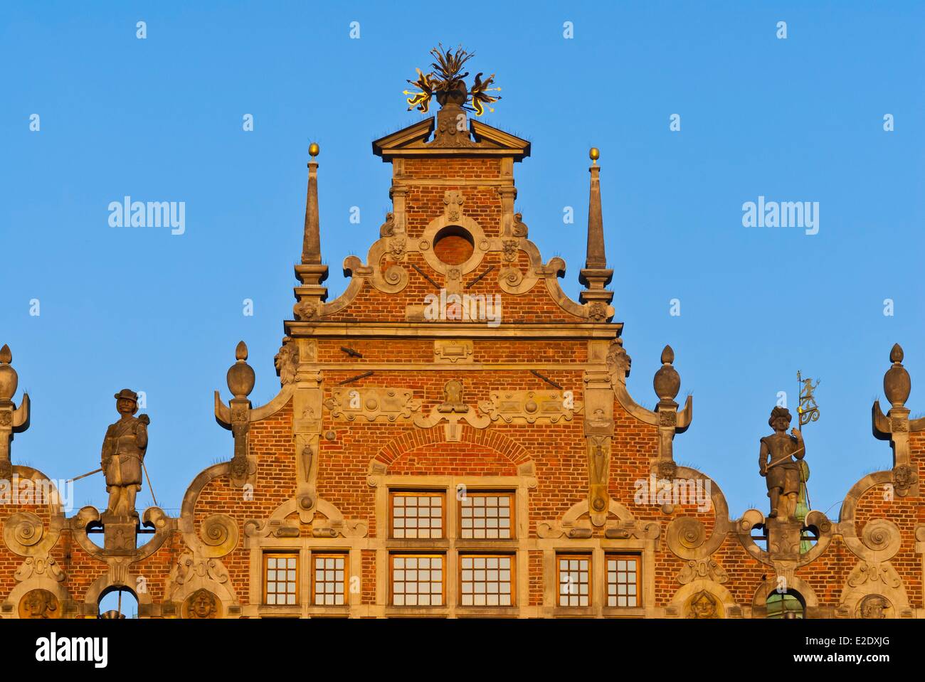 Poland Eastern Pomerania Gdansk Great Arsenal elegant building built in ...