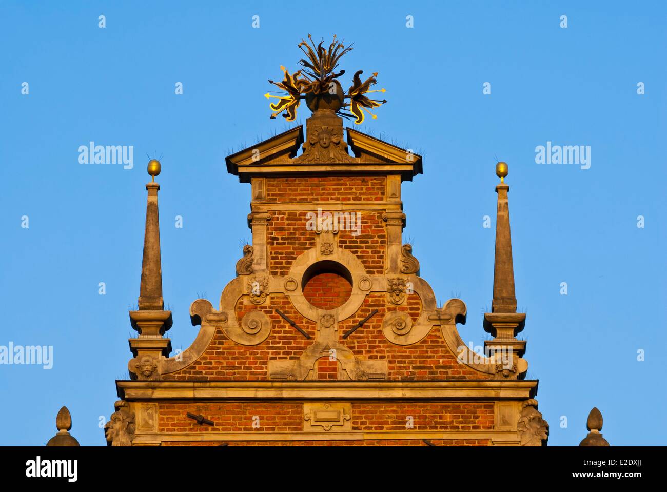 Poland Eastern Pomerania Gdansk Great Arsenal elegant building built in ...