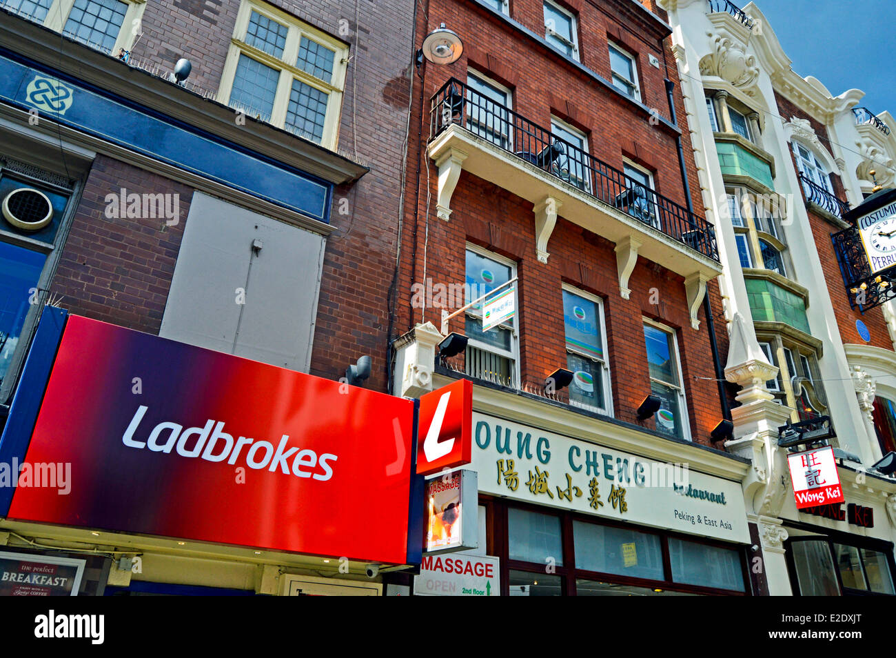 Ladbrokes betting shop london england hi-res stock photography and ...