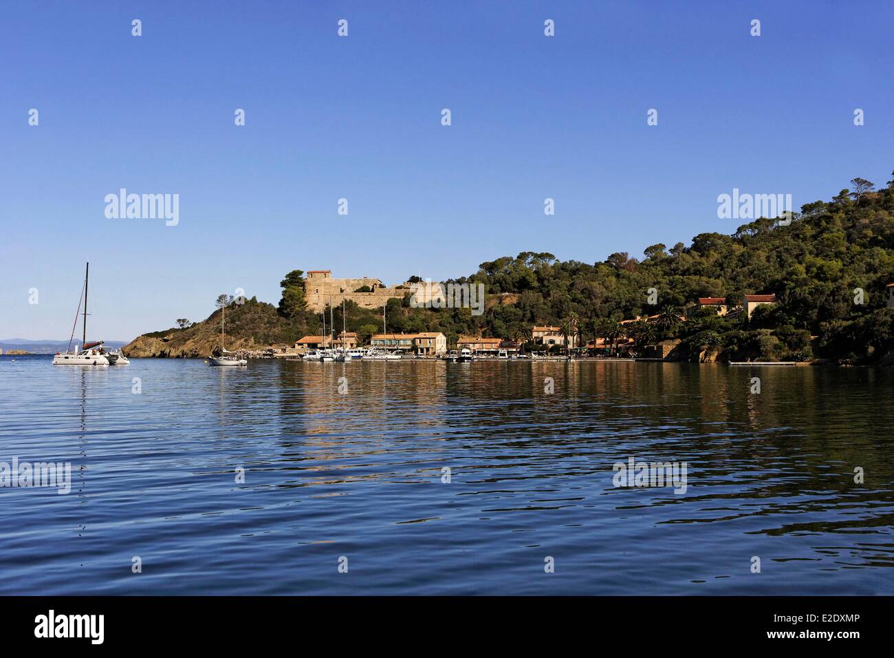 France, Var, Iles d'Hyeres, Parc National de Port Cros (National park ...