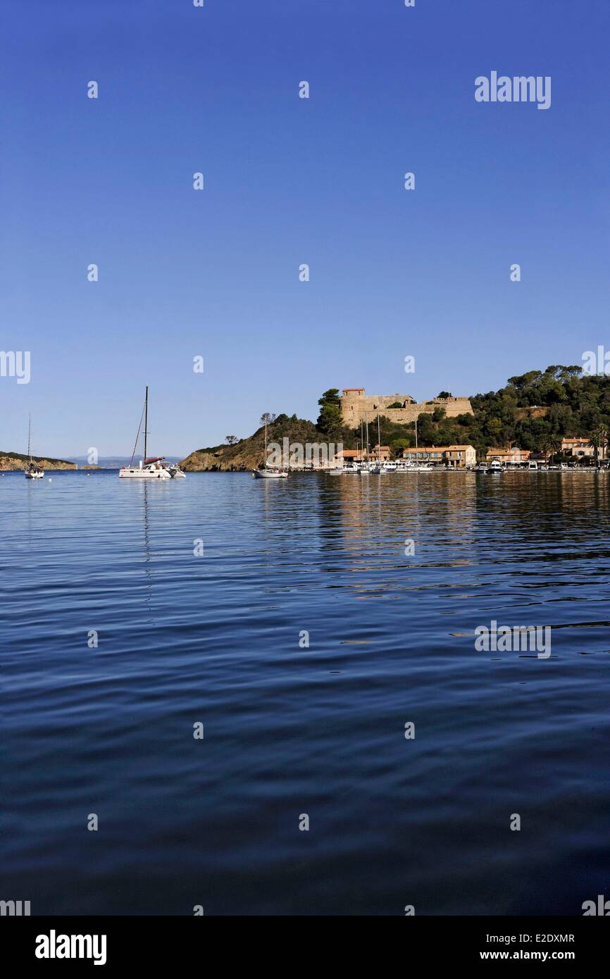 France, Var, Iles d'Hyeres, Parc National de Port Cros (National park ...