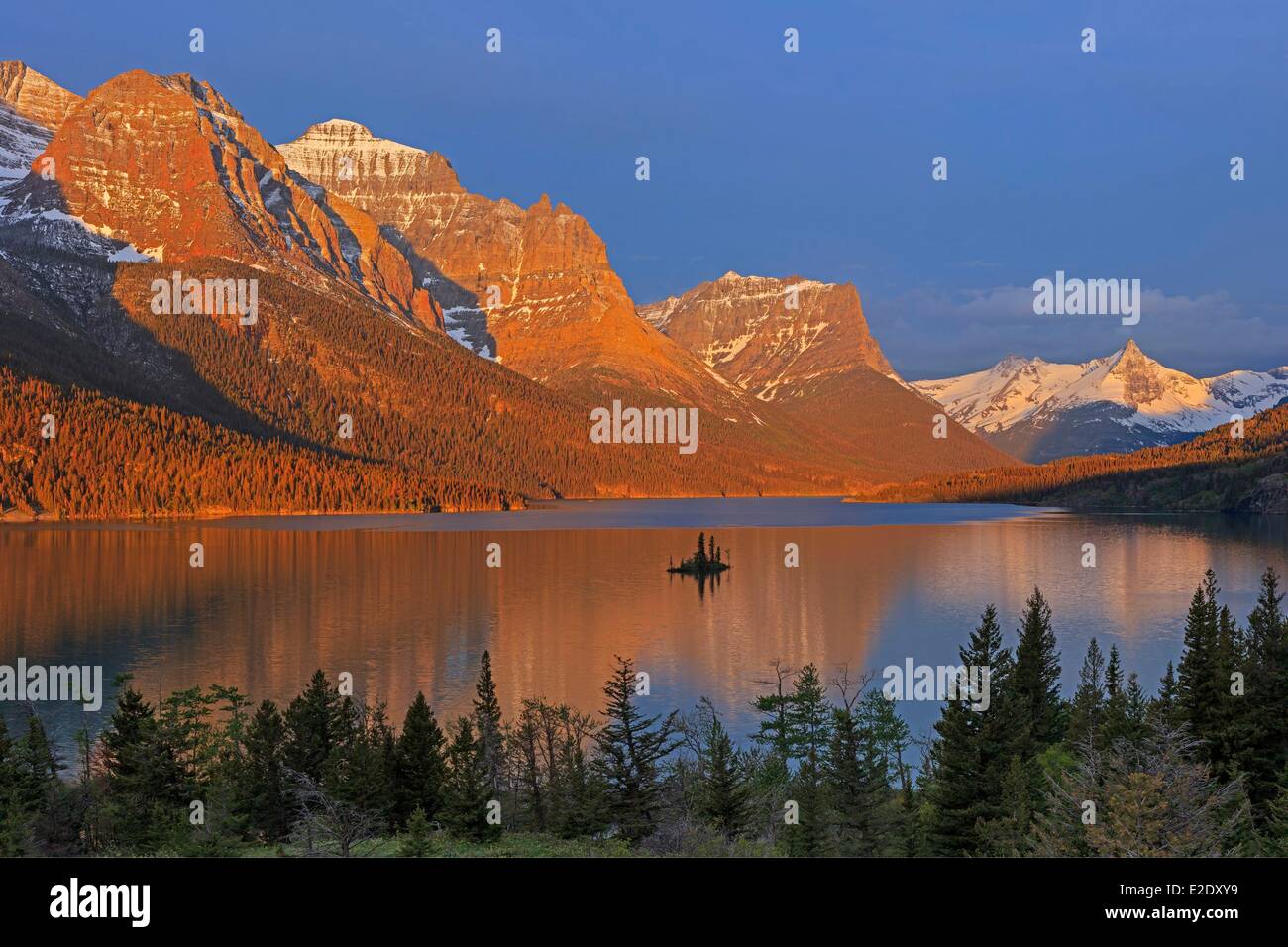 United States Montana Rocky Mountains Glacier National Park listed as ...