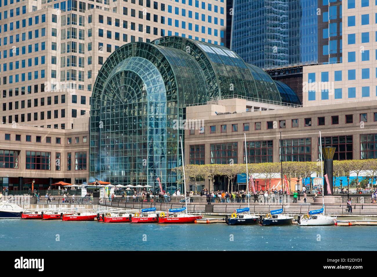 United States New York Manhattan World Financial Center Stock Photo - Alamy
