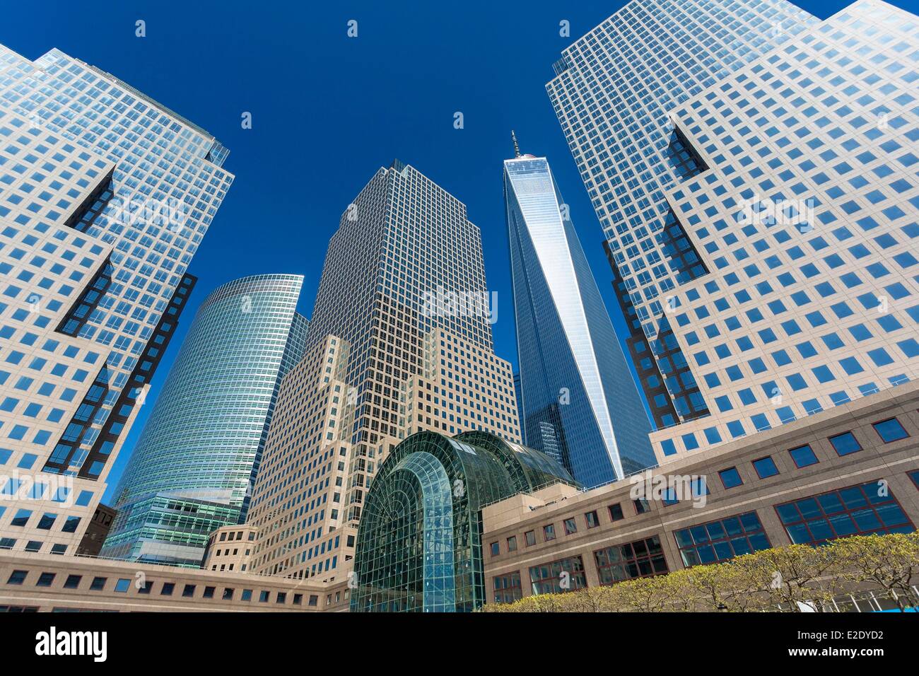 United States New York Manhattan World Financial Center Stock Photo - Alamy