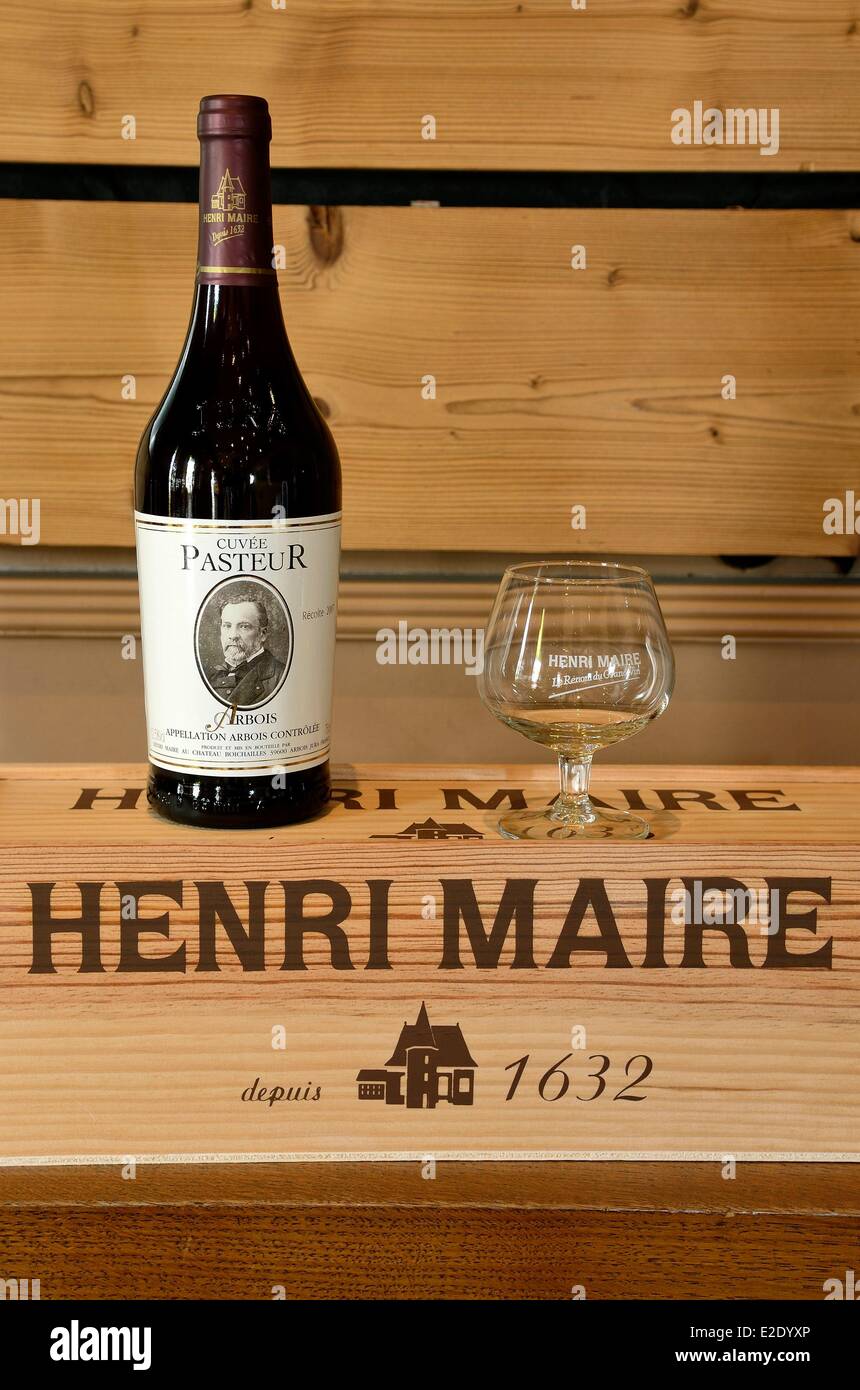 France Jura Arbois Henri Maire shop bottle of Cuvee Pasteur AOC Arbois ...