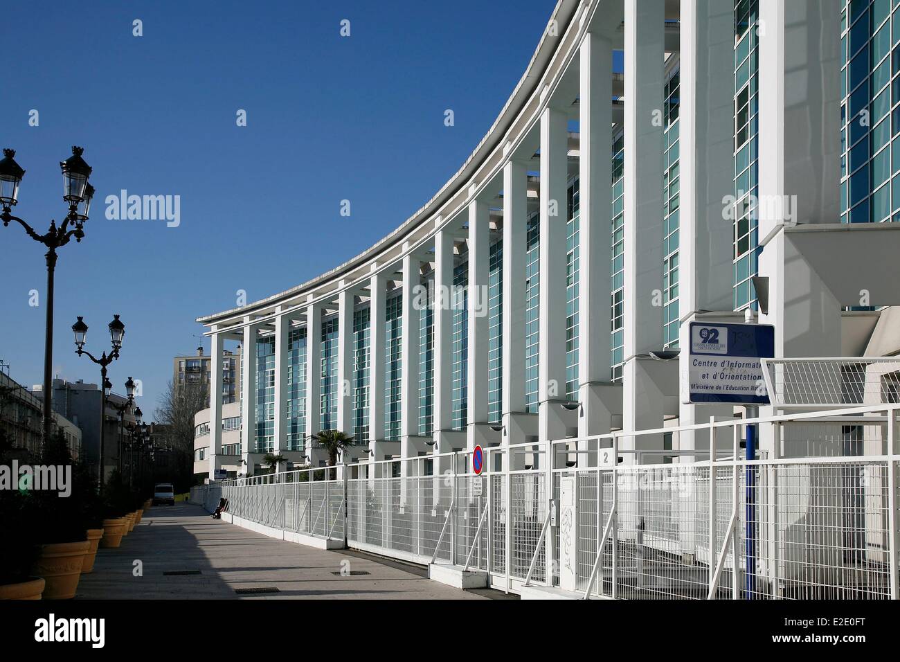 France Hauts de Seine Puteaux college Marechal Leclerc Stock Photo - Alamy