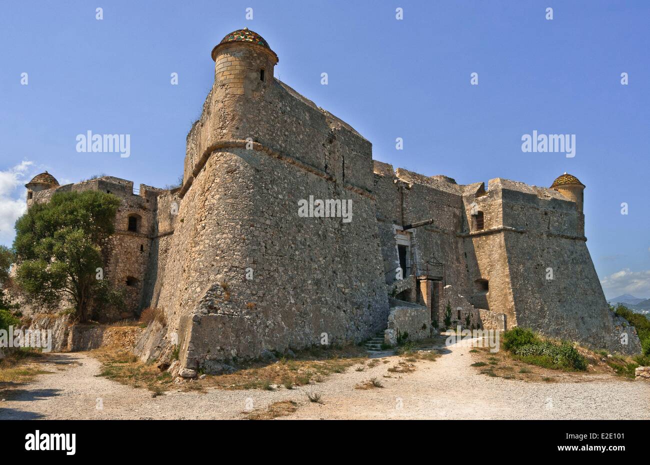 France Alpes Maritimes Nice castle from Mont Boron Stock Photo - Alamy