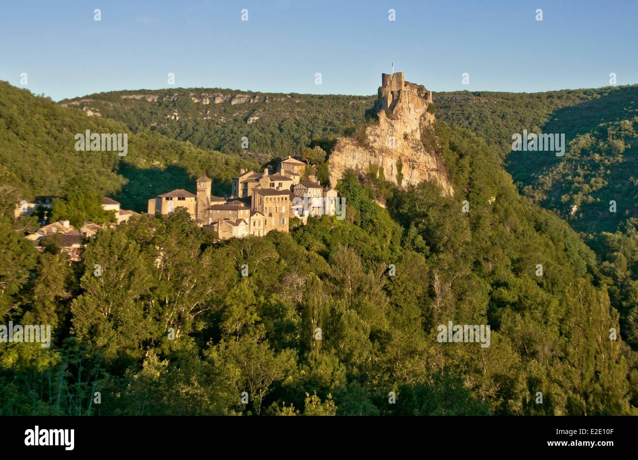 France Tarn Penne medieval village tenth and 13th century Stock Photo ...