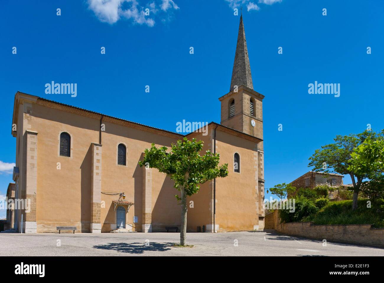 France Drome village Upie Stock Photo - Alamy