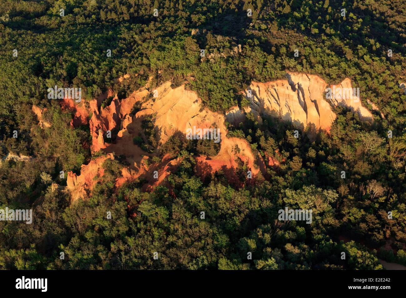 France Vaulcuse Luberon Rustrel colorado provencal old ocher mine ...