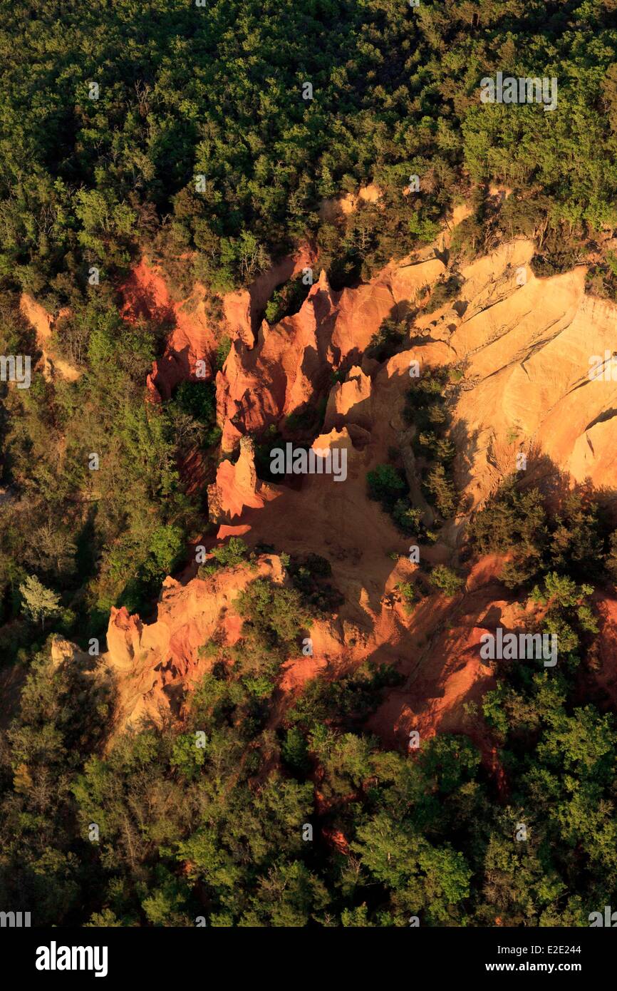 France Vaulcuse Luberon Rustrel colorado provencal old ocher mine ...