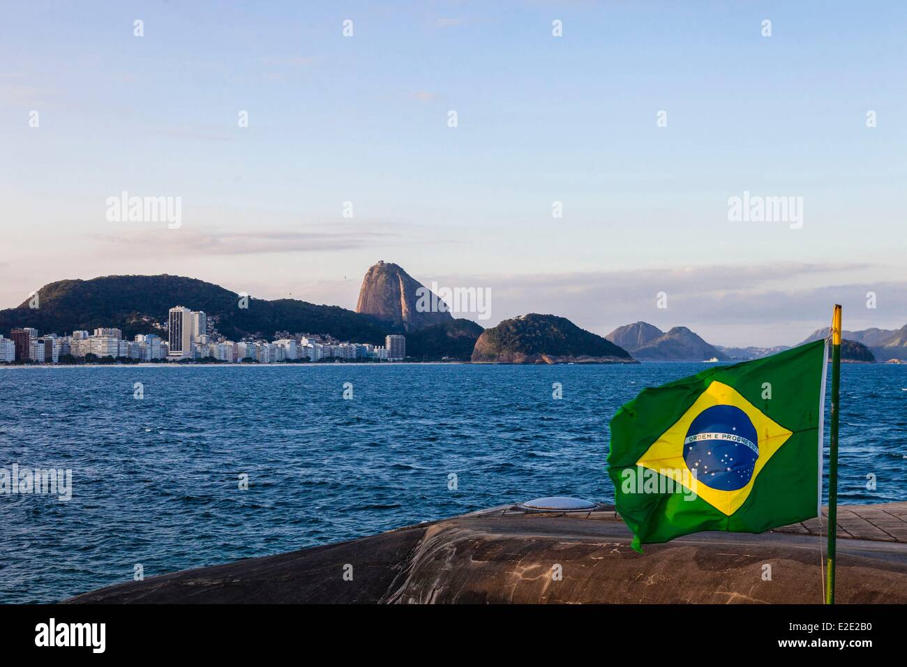 Brazil Rio do Janeiro Copacabana military fort Stock Photo - Alamy