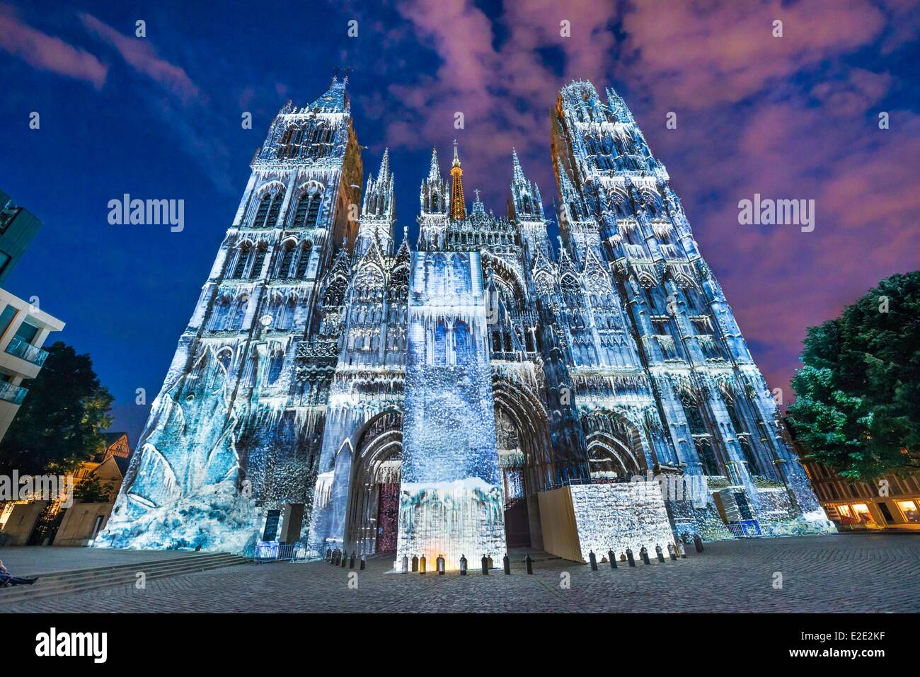 /France Seine-Maritime Rouen cathedrale Notre Dame de Rouen (Our lady ...
