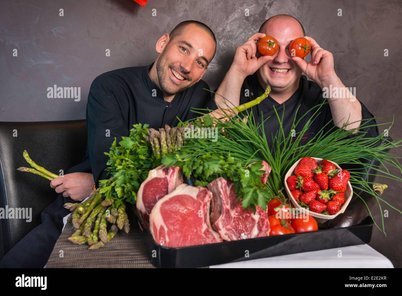 Switzerland Canton of Vaud Lausanne The Cinq restaurant Michel Rochat ...