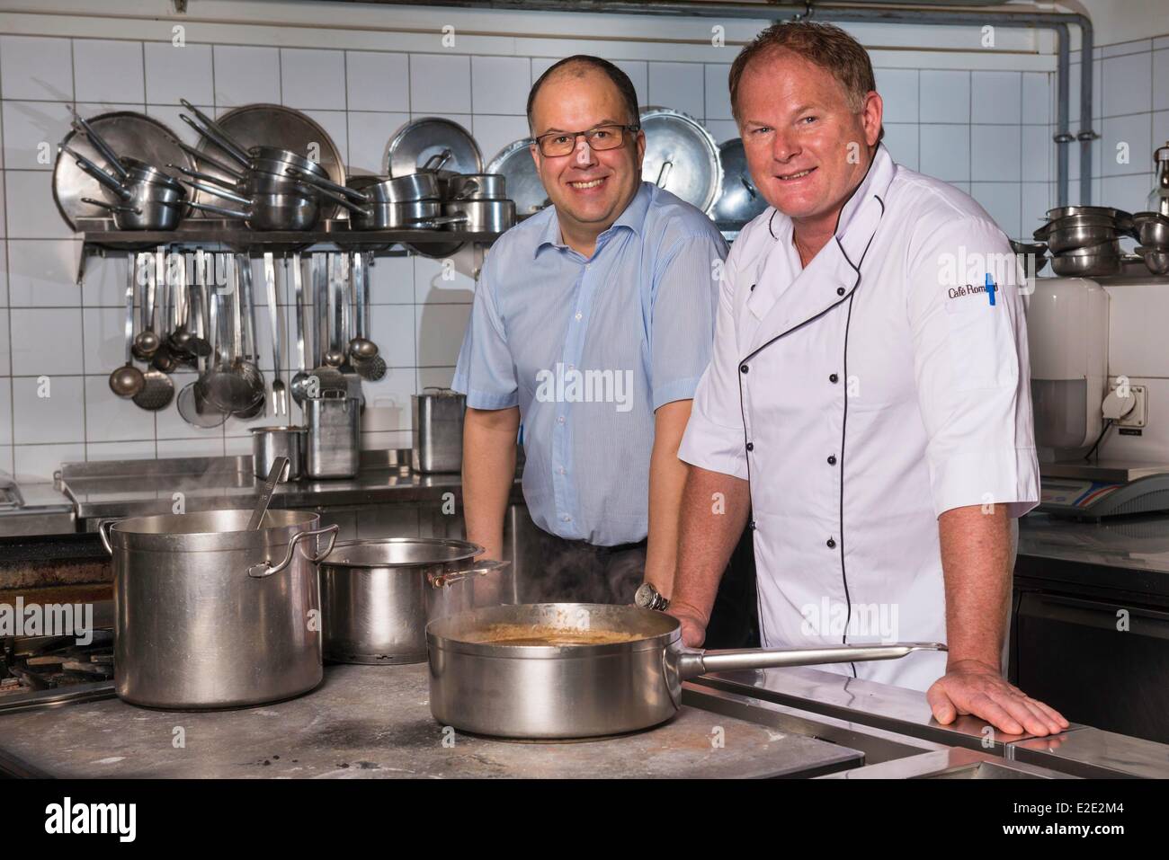 Switzerland Canton of Vaud Lausanne Coffee Romand Christian Suter and ...