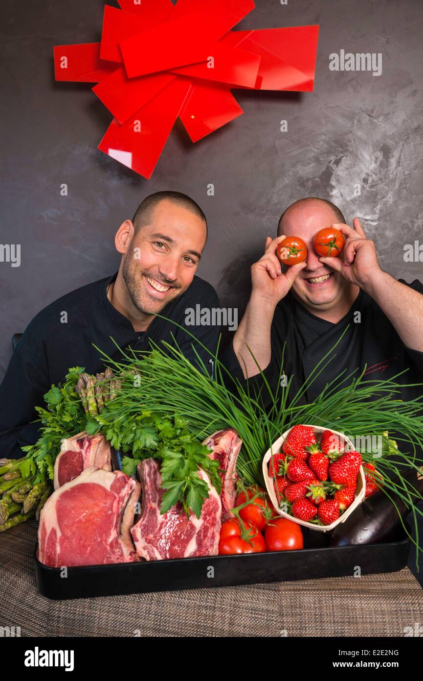 Switzerland Canton of Vaud Lausanne The Cinq restaurant Michel Rochat ...