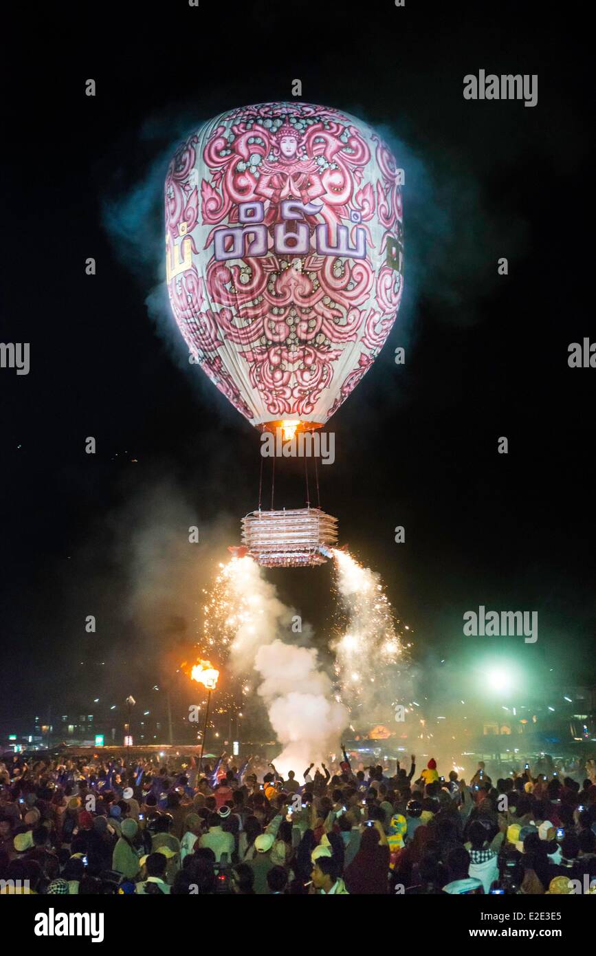 Taunggyi hot air balloon hi-res stock photography and images - Alamy