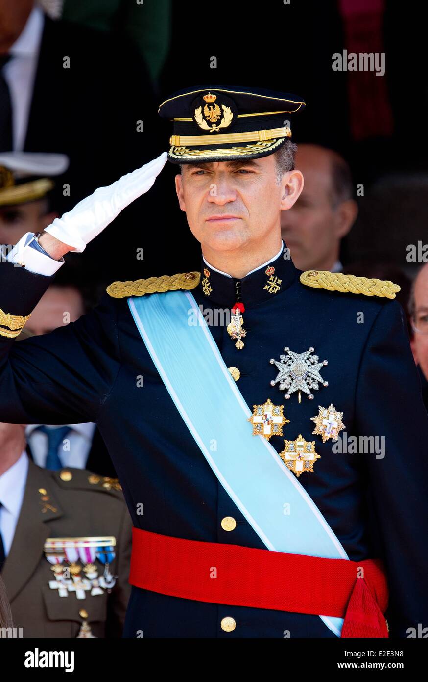 Felipe vi of spain uniform hi-res stock photography and images - Alamy