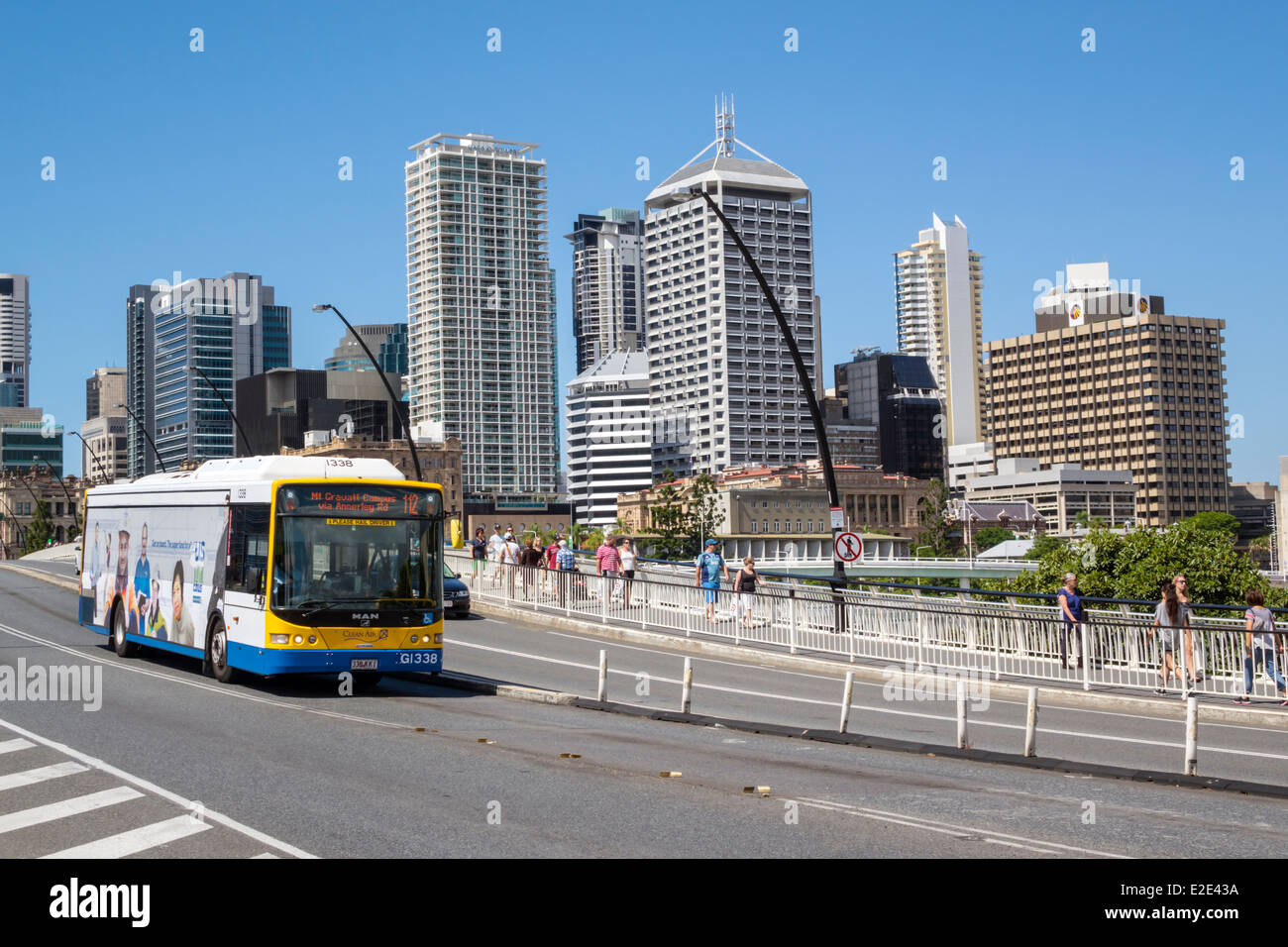 Brisbane city tour bus hi-res stock photography and images - Alamy